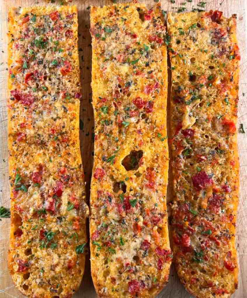 Calabrian Chili Roasted Garlic Bread | Madly Delicious