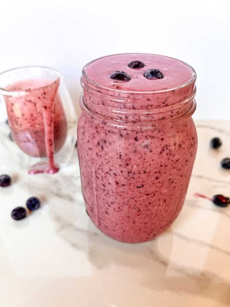 Blueberry Lassi | Madly Delicious